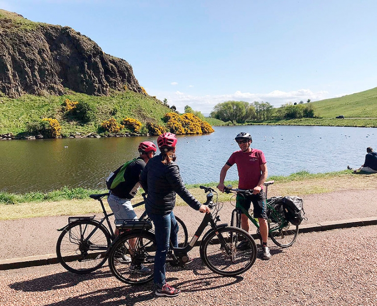 Guided Bike Tours - Cycle Tours Edinburgh - e-bikes, electric bicycles ...
